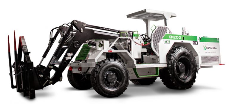 KM200 Utility Diesel Tractor for Underground Mining | Kovatera
