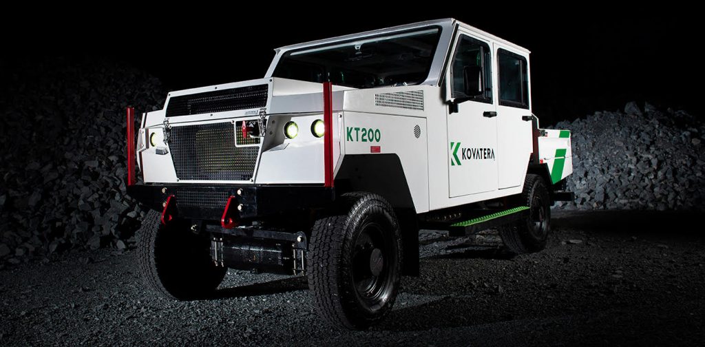 Underground Utility Vehicle for Personnel Carriers | Kovatera