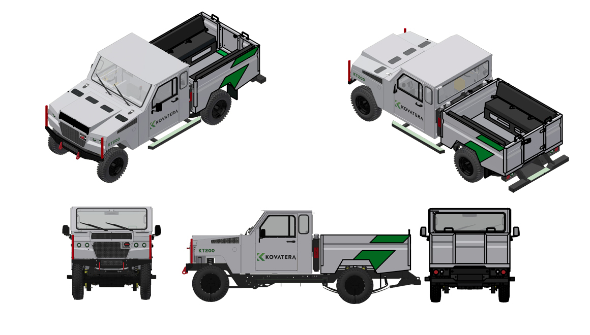 Underground Utility Vehicle for Personnel Carriers | Kovatera